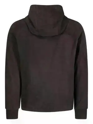 Zegna Leather Bomber Jacket