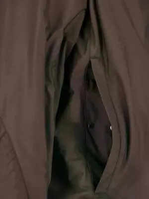 Zegna Leather Bomber Jacket