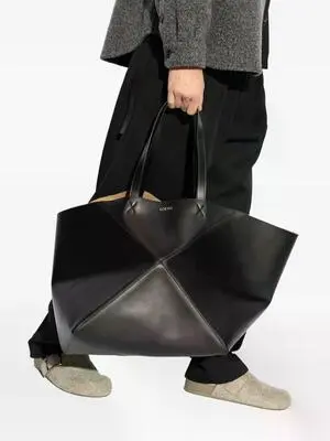 Loewe Large Tote Bag - Black