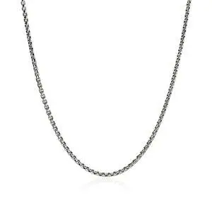 John Hardy Box Chain Necklace 2.7mm - Sterling Silver