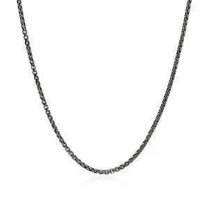 John Hardy Box Chain Necklace 2.7mm - Silver
