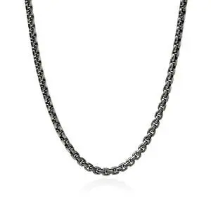 John Hardy Box Chain Necklace 6mm - Silver