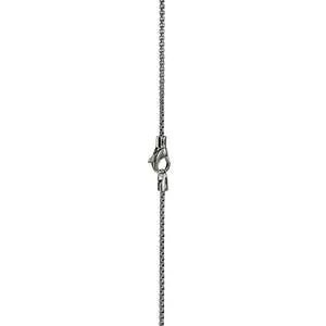 John Hardy Box Chain Necklace 1.6mm - Silver