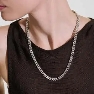 John Hardy Curb Chain Necklace 7mm