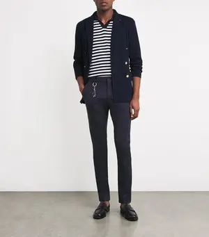 Paul & Shark Slim-fit Chinos With Charm