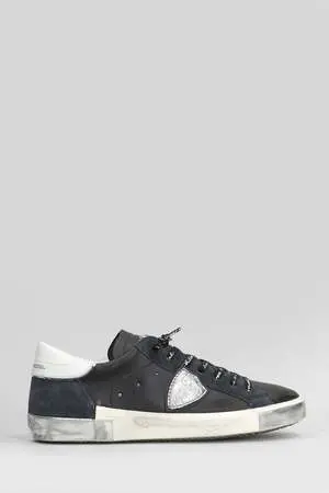 Philippe Model Low Top Sneakers - Black