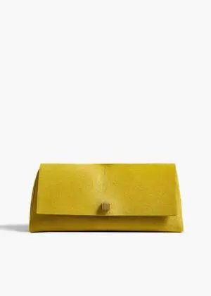 Khaite Audrey Clutch Fern
