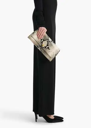 Khaite Audrey Clutch - Natural