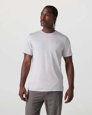 Vuori Short Sleeve Clearview Seamless T-shirt - Frost Grey