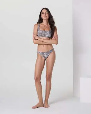 Vuori Classic Bikini Bottom - Chia Palm