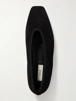 TOTEME Suede Ballet Flats
