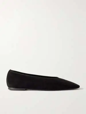 TOTEME Suede Ballet Flats