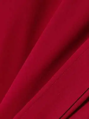 Max Mara Apollo Tie-neck Silk Shirt - Red