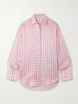 Women's Pink Gingham Shirts