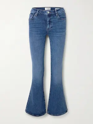 FRAME The Icon Flared Jeans - Blue