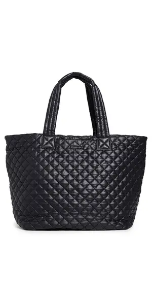 Mz Wallace Large Metro Tote Deluxe - Black