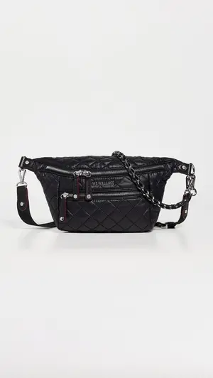 Mz Wallace Small Crosby Sling Bag - Black
