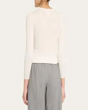 TWP Ribbed Wool Pullover