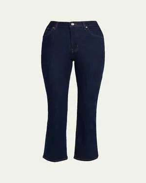 FRAME The Reboot Crop Bootcut Jeans - Rinse