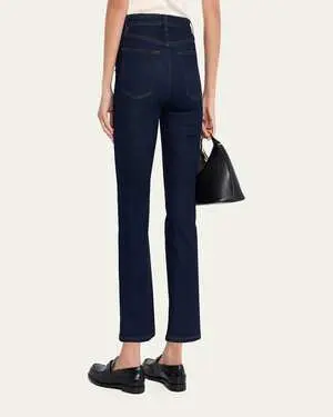 FRAME The Reboot Crop Bootcut Jeans - Rinse