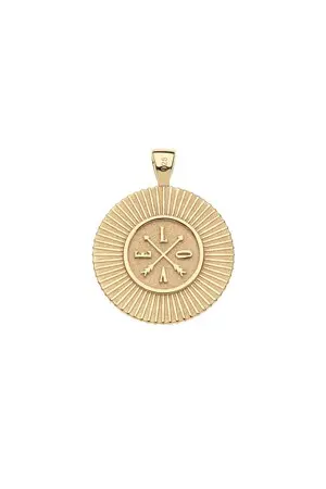 JANE WIN Forever Around The Sun Engravable Pendant