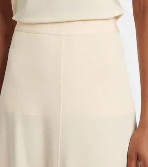 TOTEME Jersey Maxi Skirt - Beige