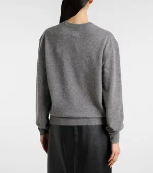 TOTEME Cashmere V-neck Sweater - Grey