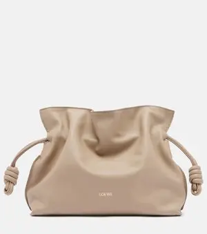 Loewe Loewe Flamenco Medium Clutch Beige
