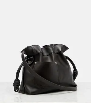 Loewe Flamenco Medium Clutch - Brown