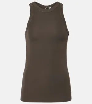 TOTEME Jersey Tank Top - Black