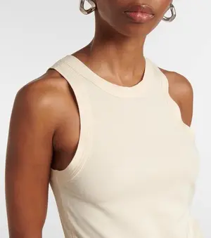 TOTEME Jersey Tank Top - White