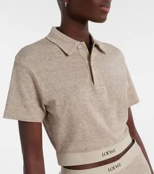 Loewe Logo Cropped Top
