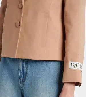 PATOU Cotton Double-breasted Jacket