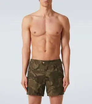 TOM FORD Camouflage Swim Trunks