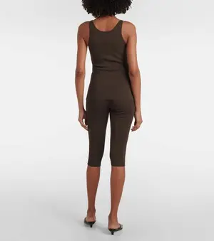 TOTEME Jersey Tank Top - Brown