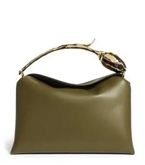 Erdem Leather Bloom Top-handle Bag