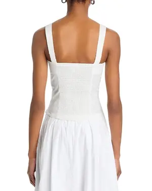 LUCY PARIS Arya Poplin Top