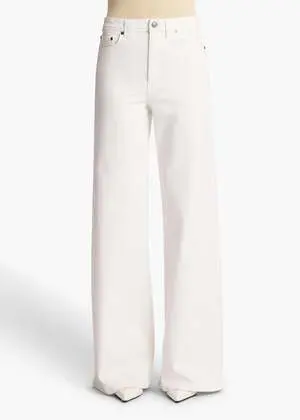 Khaite Dane Stretch Jean - White