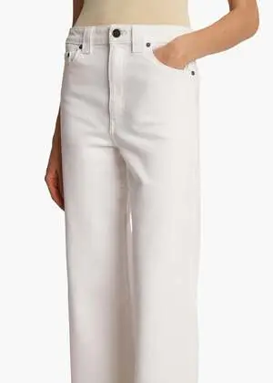 Khaite Dane Stretch Jean - White