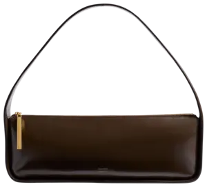 Khaite Lori Baguette Chestnut