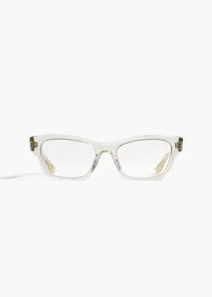 Khaite X Oliver Peoples 1953rx Eyeglasses - Pale Citrine