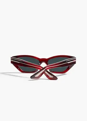 Khaite X Oliver Peoples 1961c - Bordeaux Bark / Grey