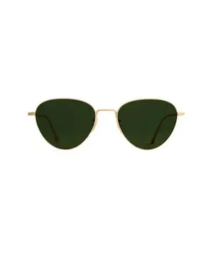 Khaite X Oliver Peoples 1991c Sunglasses - Gold / Green