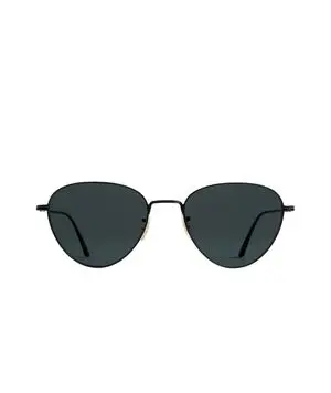 Khaite X Oliver Peoples 1991c Sunglasses - Matte Black / Grey
