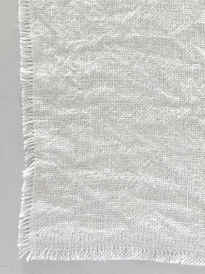 Anaya So Soft Linen Tablecloth - White