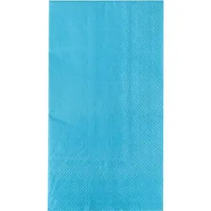 JOLLITY & CO Solid Color Guest Napkins Cerulean