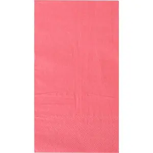 JOLLITY & CO Solid Color Guest Napkins Watermelon