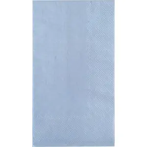 JOLLITY & CO Solid Color Guest Napkins Wedgewood