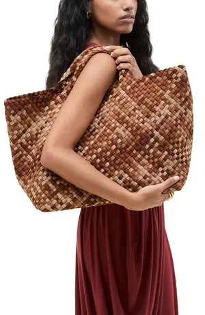 NAGHEDI Large St. Barths Tote - Fez