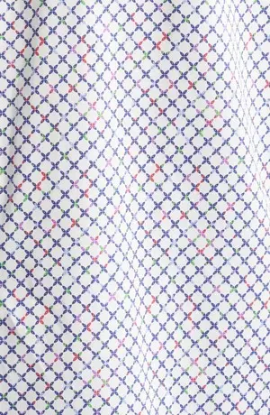 Johnston & Murphy Cross Link Print Button-up Shirt